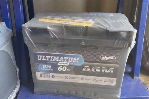 Аккумулятор 60AGM
