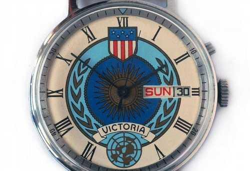 Часы Слава 2428 Виктория 1980 СССР victoria винтаж