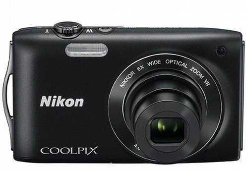 Компактный фотоаппарат nikon s3300