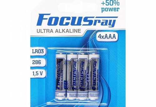 Батарейки Focusray Ultra Alkaline LR03/BL4