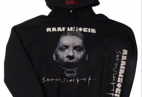 Vetements rammstein худи