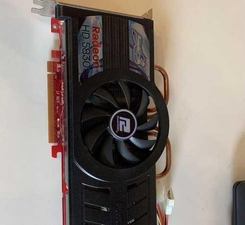 Radeon HD5830 1gb видеокарта