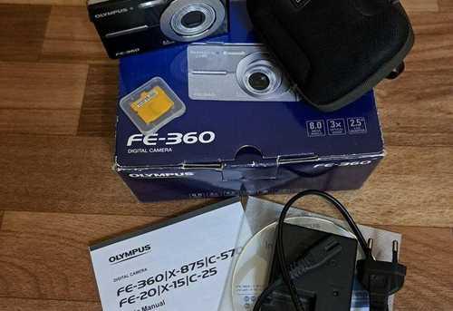 Фотоаппарат olympus FE -360