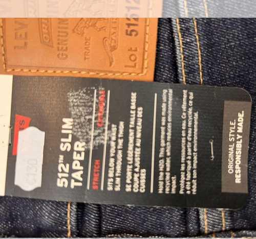 Levis jeans 512 slim taper