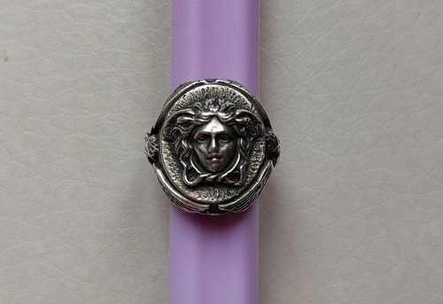 Кольцо Медуза Горгона серебро 925