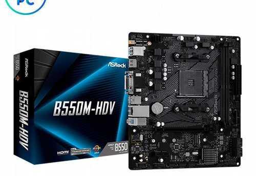 Материнская плата AM4 ASRock B550M-HDV