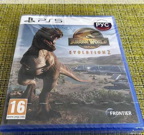 Jurassic world evolution 2 ps5 Новый диск