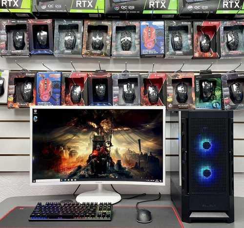 Игровой ПК, Core i7-12700K, GeForce RTX 5070 12 ГБ, RAM 16 ГБ
