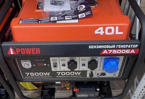 Бензиновый генератор A-ipower A7500EA