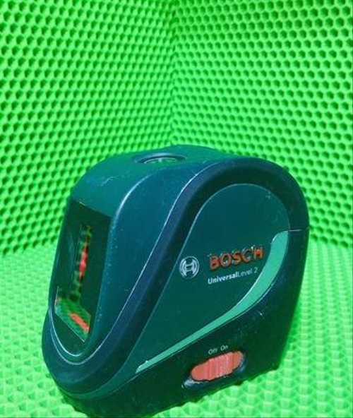Лазерный кровень bosch universal level 2