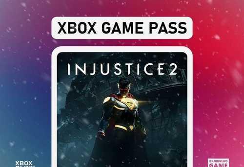 Подписка Xbox Game Pass Ultimate + Injustice 2