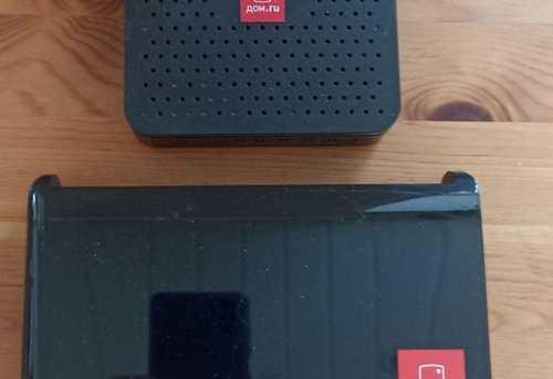 Wifi роутер и приставка дом ру