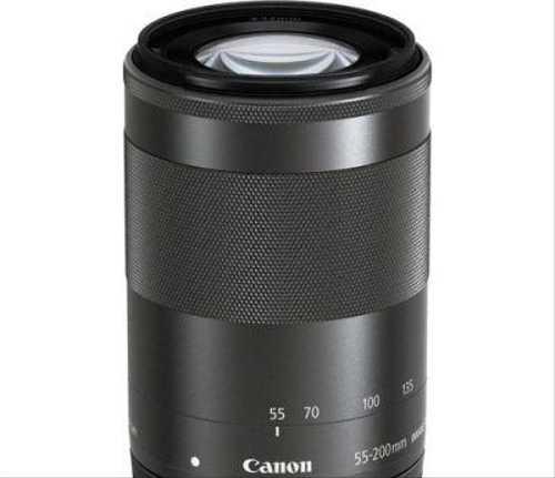 Canon EF-M 55-200mm f/4.5-6.3 IS STM Black