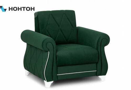 Кресло Роуз темно-зеленое
