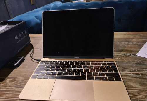 MacBook 12 (2015), 512 ГБ, Core M, 1.1 ГГц, RAM 8 ГБ, Intel HD Graphics 5300