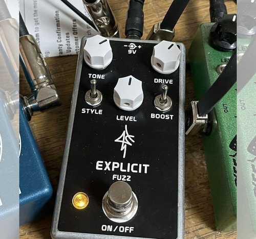 Гитарная педаль Hiero Effects Explicit Fuzz