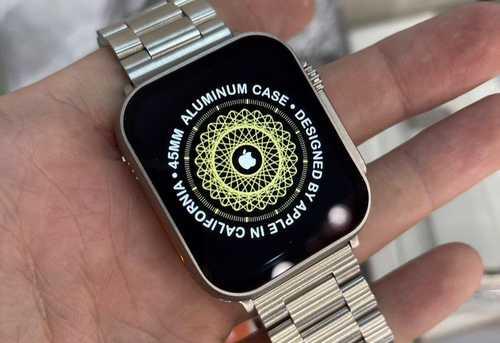 Apple Watch 8 Ultra + Железный Ремень (Яблоко)