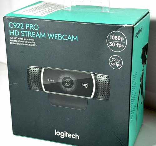 Веб-камера Logitech C922 Pro HD Stream