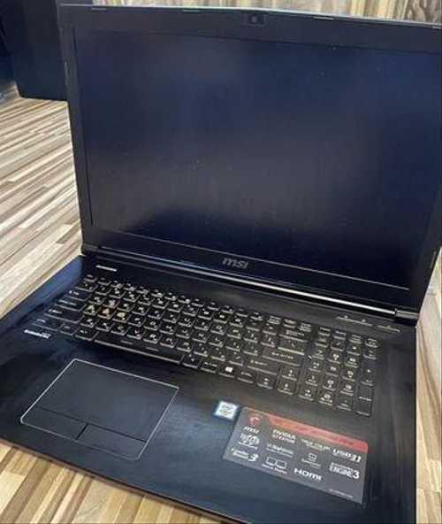 Игровой ноутбук MSI
