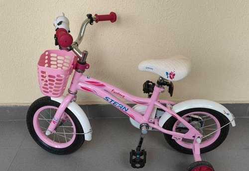 Детский велосипед Stern Fantasy 12" розовый