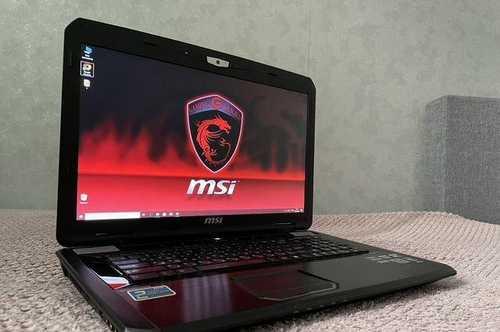 Ноутбук MSI GX70 16гб A10 5750m