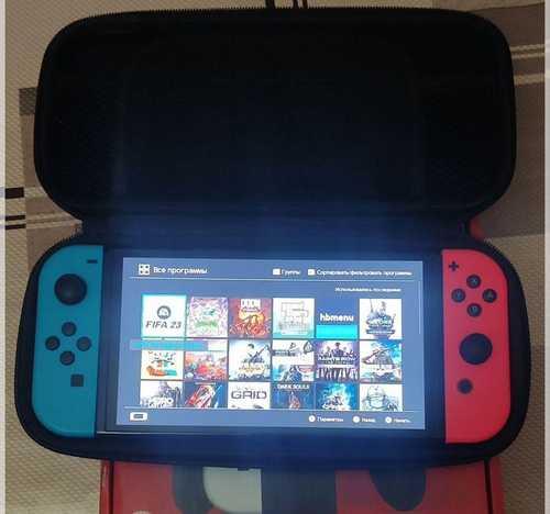 Nintendo switch oled прошитая   sd 512gb