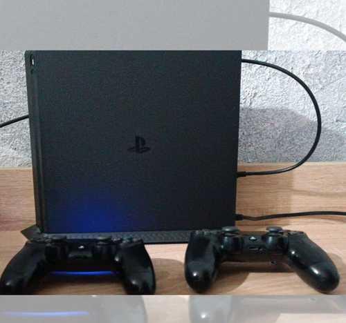 Sony playstation 4 slim 1tb 2 геймпада