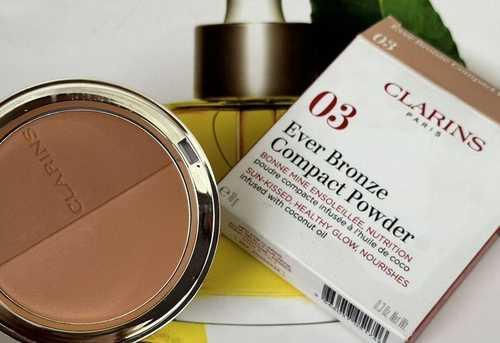 Компактная бронзирующая пудра Clarins Ever Bronze