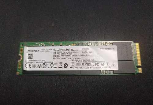 Память Micron SSD M2 256gb