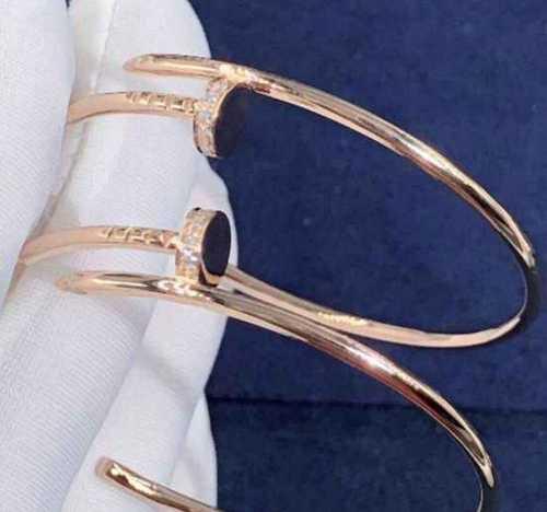 Серьги Cartier Juste un Clou из розового золота