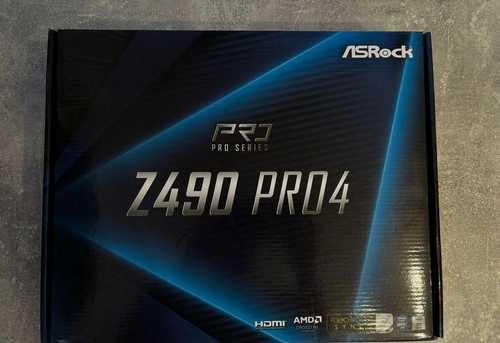 Материнская плата ASRock Z490 Pro4