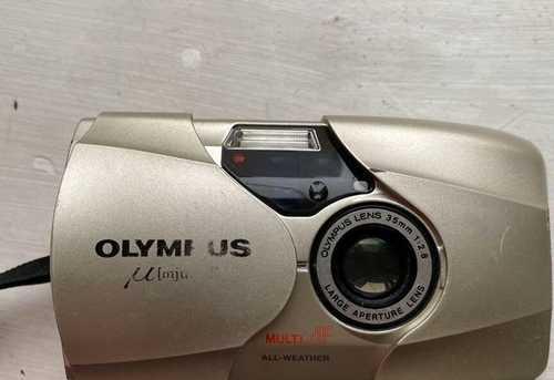 Olympus mju II 35 2.8 Плёночный фотоаппарат