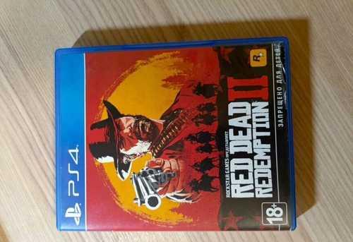Игра для приставки ps4 Red Dead redemption 2