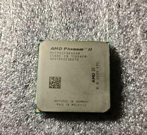 Процессор AMD Phenom ll 6 ядер 6 потоков