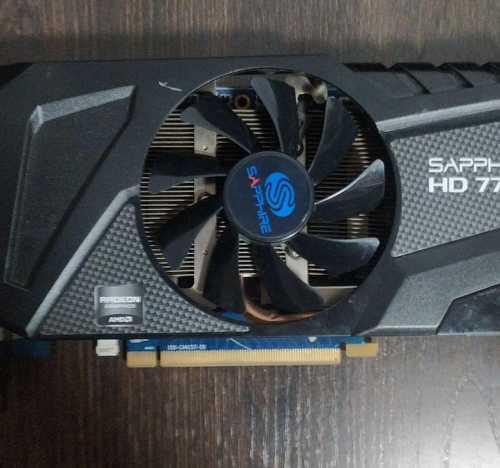 Видеокарта amd radeon hd 7770 sapphire