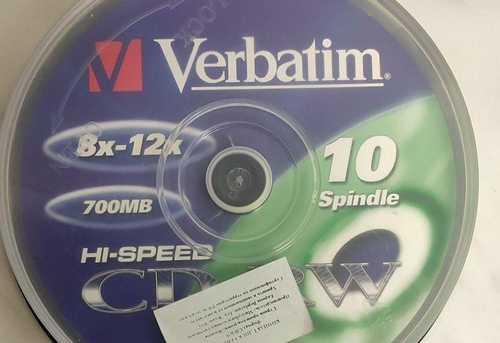 CD диски Verbatim новые в упаковке