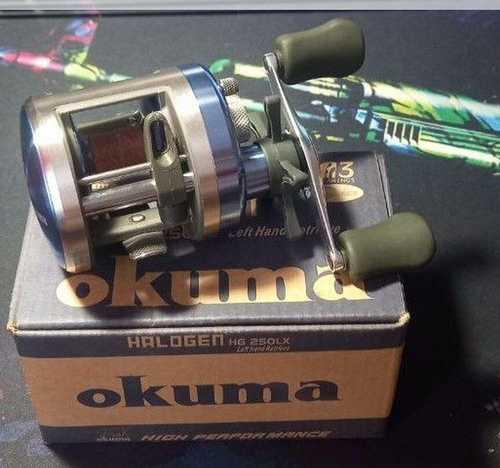 Мультипликаторная катушка Okuma HG-250LX(леворукая