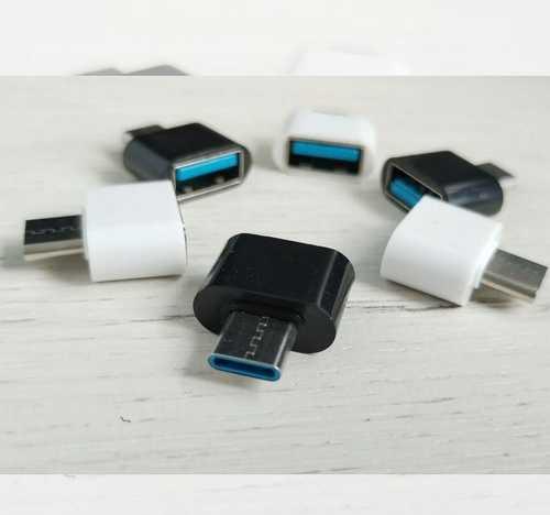 Переходник адаптер microusb, Type-C на USB