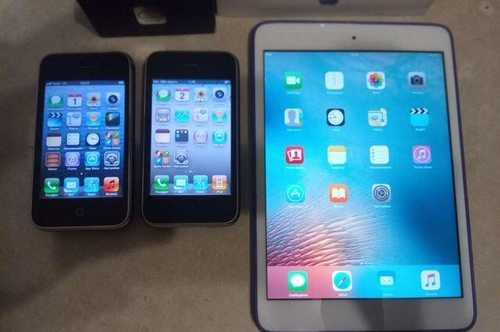 Apple iPhone 3gs,8и32gb.и айп мини