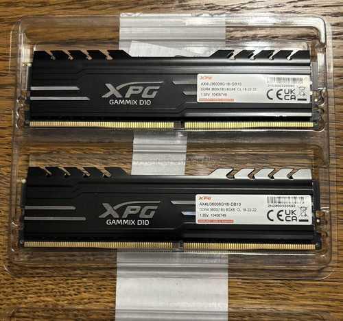 Оперативная память ddr4 16gb 3600мгц