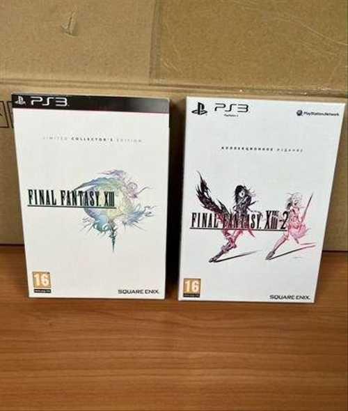 Игры PS3 (Final Fantasy xiii, xiii-2) Collector's