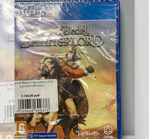 Mount & Blade 2: Bannerlord PS4, русские субтитры