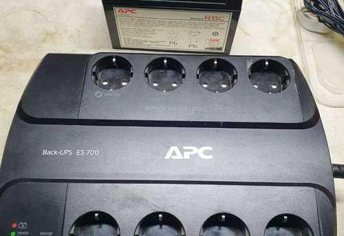 Ибп APC Back-UPS ES 700