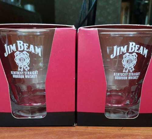 2 бокала для бурбона Jim Beam