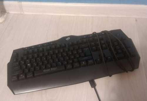 Клавиатура dexp Hellfire GS-100 черная