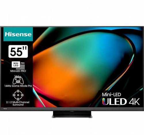 Телевизор Hisense 55U8KQ qled 144 Гц