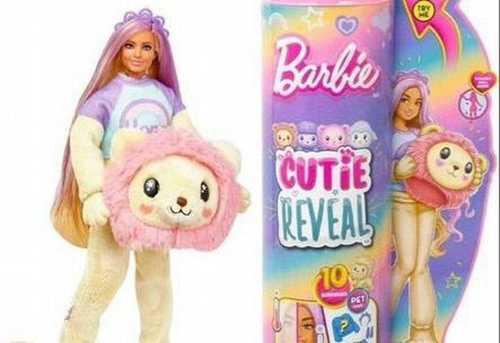 Кукла barbie cutie reveal лев