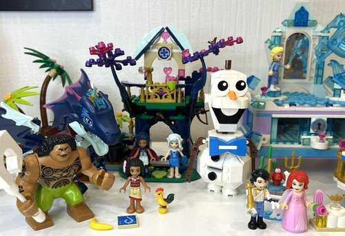 Lego disney, elves Моана, Эльза, Русалочка