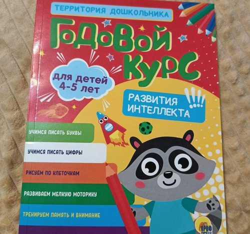 Годовой курс развития интеллекта 4-5 лет