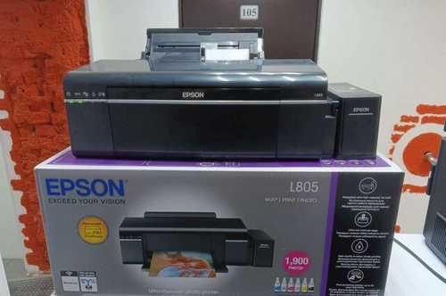 Фото цветной принтер epson l805 wifi